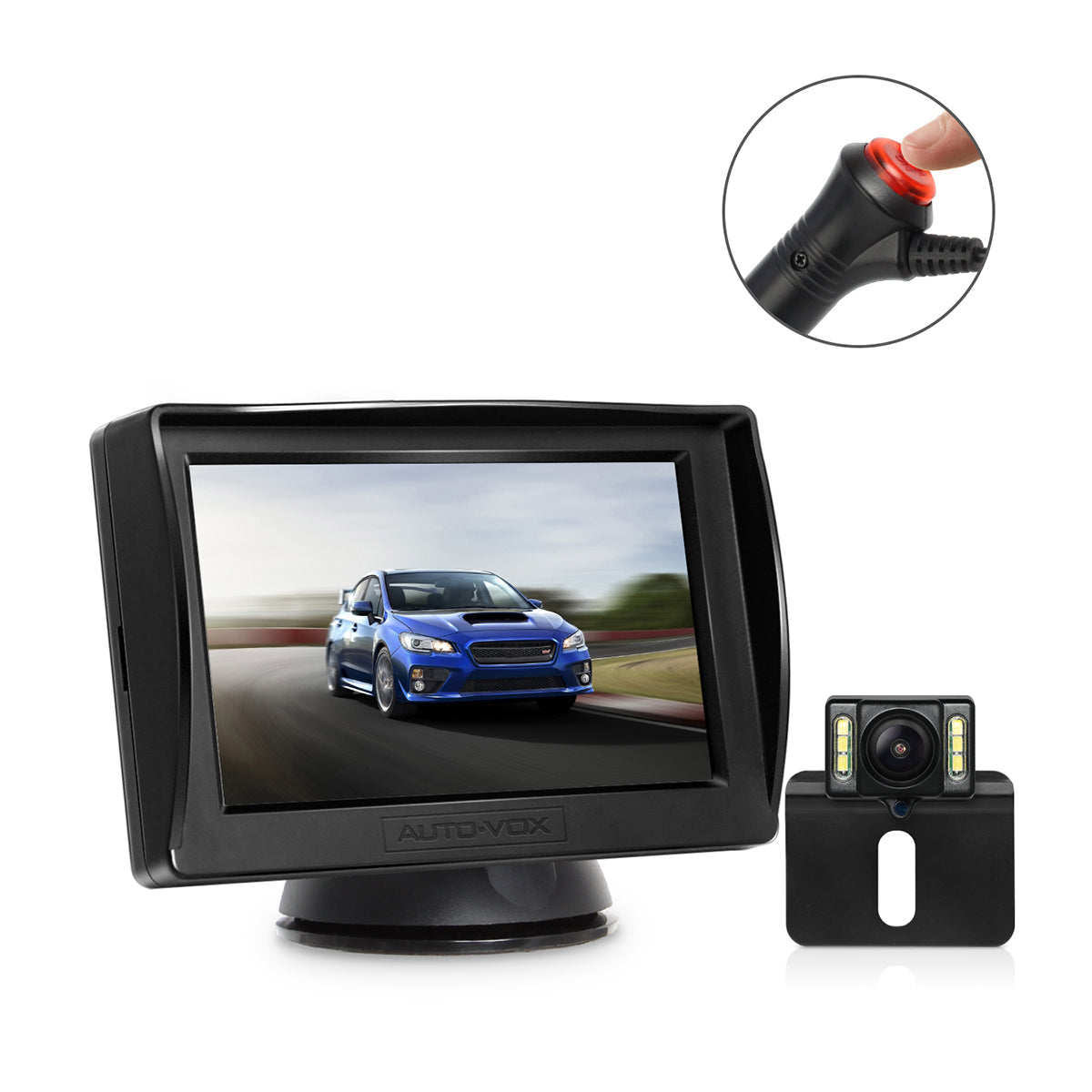 Wired Backup Cameras – Clear & Stable for All Vehicles – AUTO-VOX
