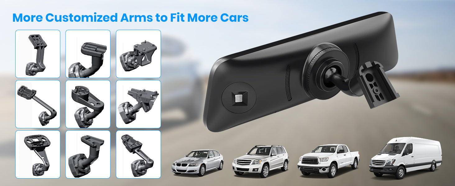 T9 1080P Full Touch Screen Backup Camera & Dashcam 2 in 1 – AUTO-VOX