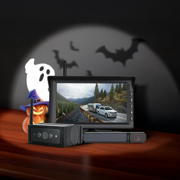 Solar3C Dual Wireless Backup Camera Kit with Display – AUTO-VOX