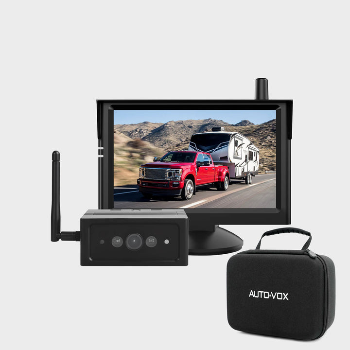Solar4 B 1080P Wireless Backup Camera with 5" Monitor – AUTO-VOX