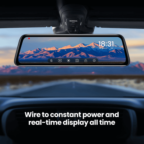 Rearview Mirror Backup Camera for Enhanced Safety & Convenience | AUTO-VOX