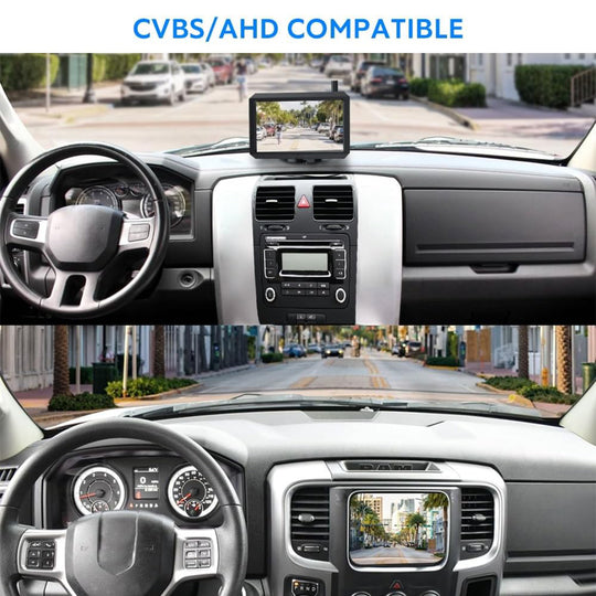 CAM7 Pro 180° Wide-Angle Backup Camera with Night Vision – AUTO-VOX