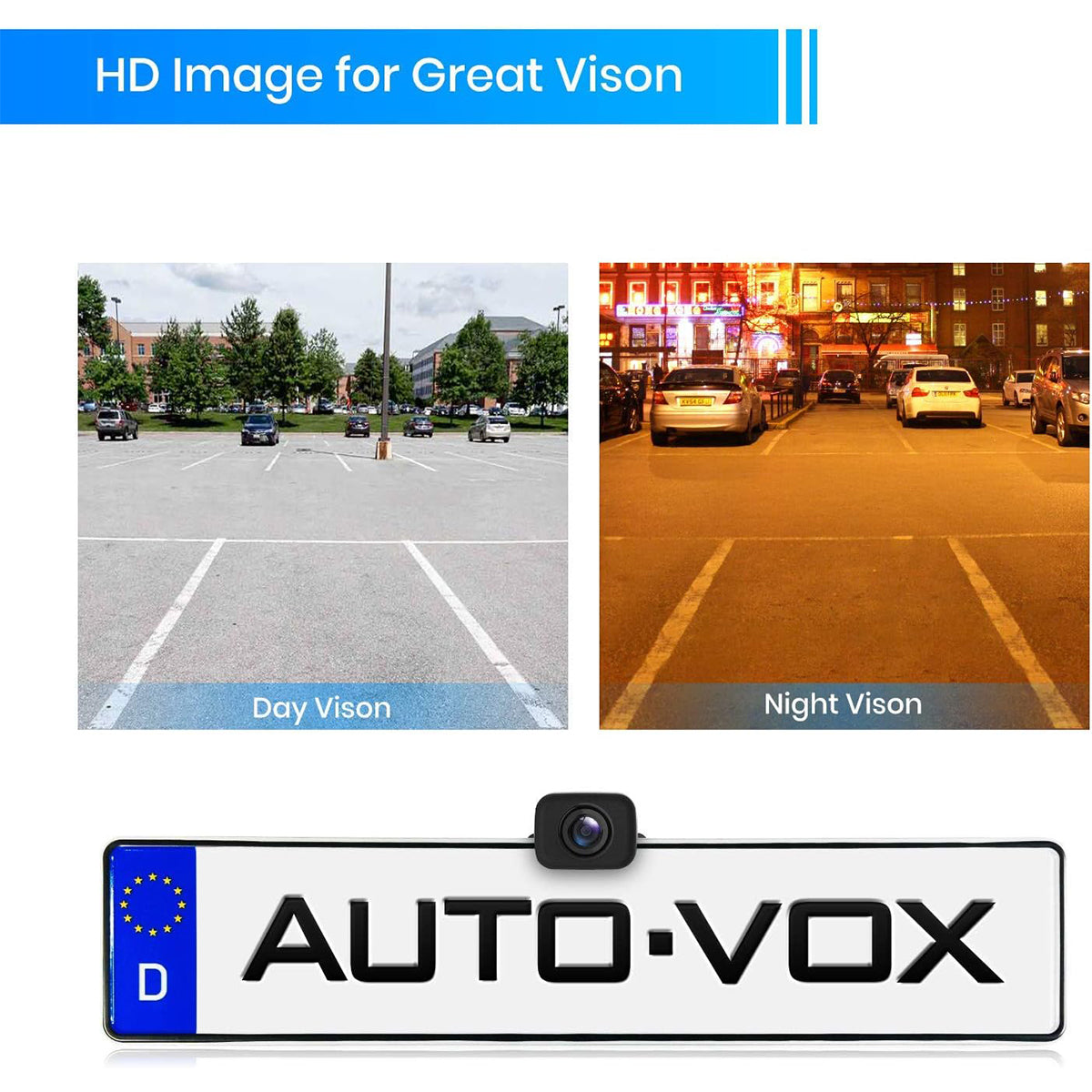 720P Rear Backup Camera for W7 Pro with Night Vision – AUTO-VOX
