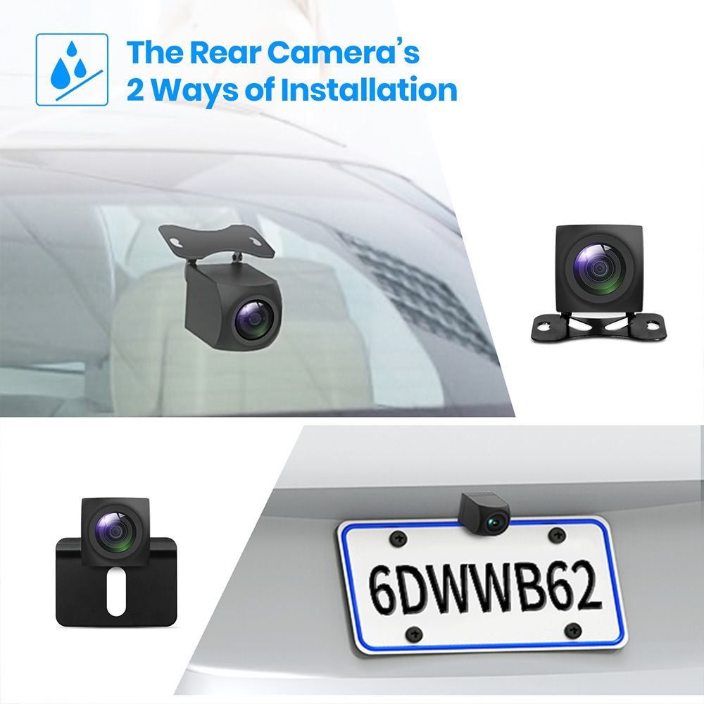 T9 1080P Full Touch Screen Backup Camera & Dashcam 2 in 1 – AUTO-VOX